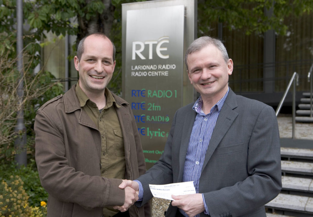 Doctor making radio waves