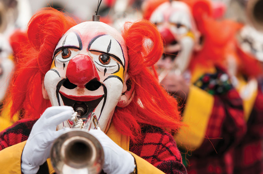 Bring on the clowns