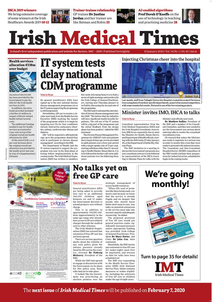 10 January 2020 - Irish Medical Times