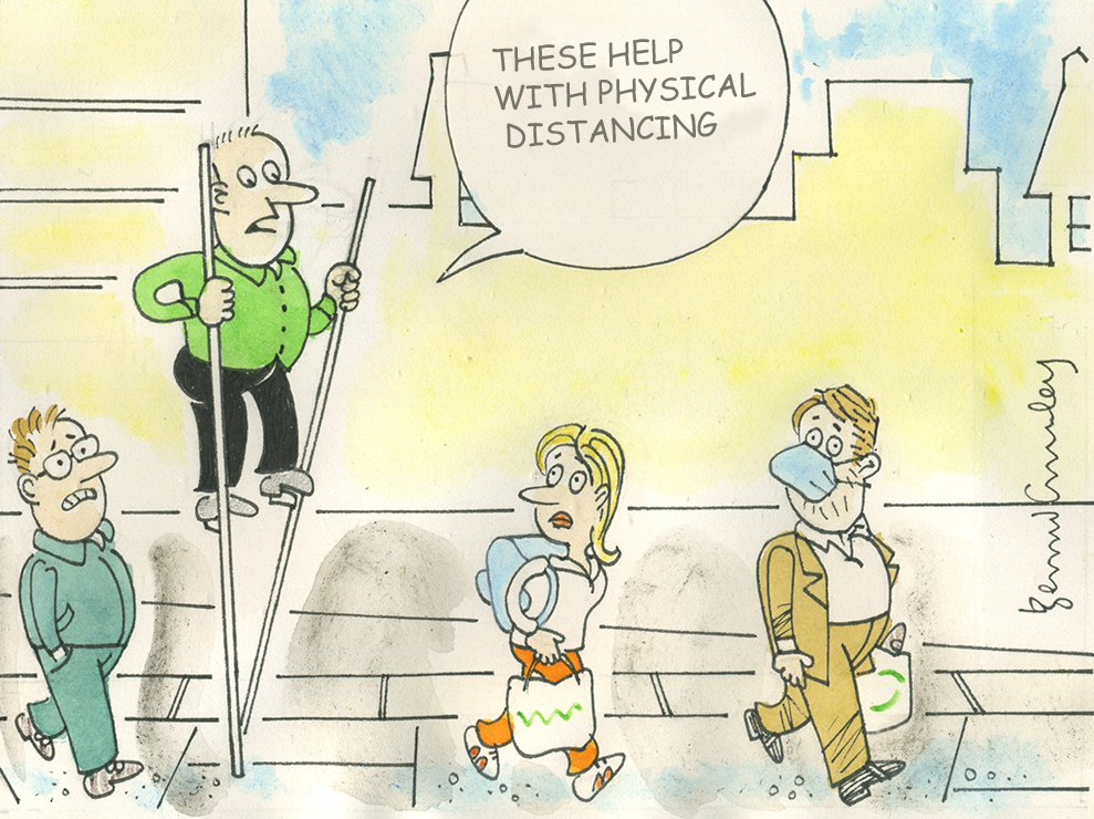 Conceptualising physical distancing