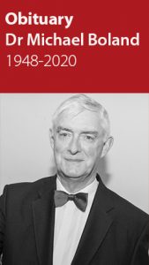 Dr Michael Boland, an appreciation