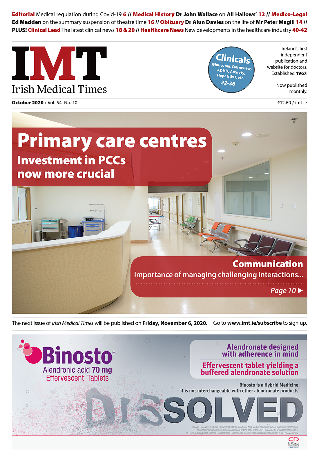 Digital Edition Archive - Irish Medical Times