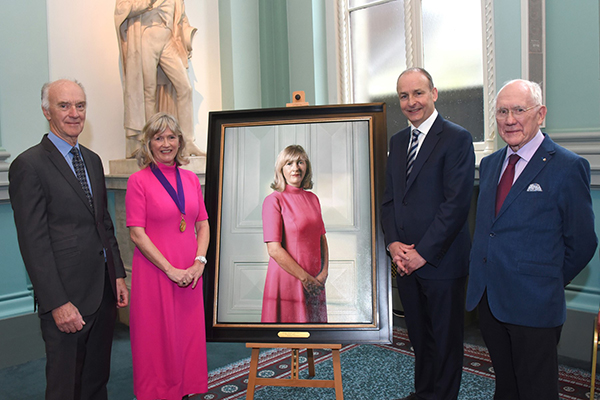 Photos: Prof Mary Horgan portrait launch