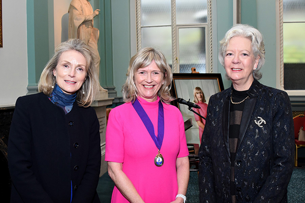 Photos: Prof Mary Horgan portrait launch
