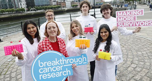 Seven third-level students embark on Breakthrough Cancer Research’s ...