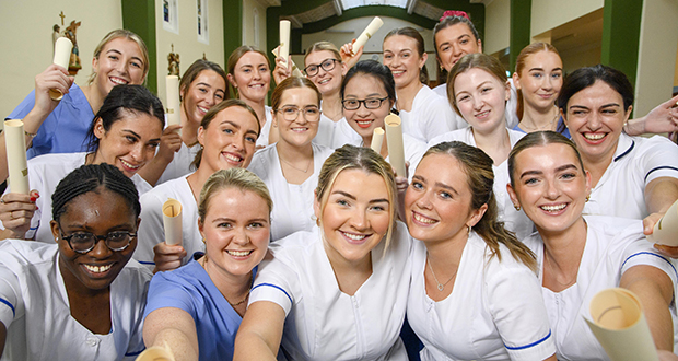 Nurses Graduation Ceremony at Mercy University Hospital
