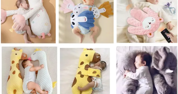 Risk of death from baby sleep pillows sold online